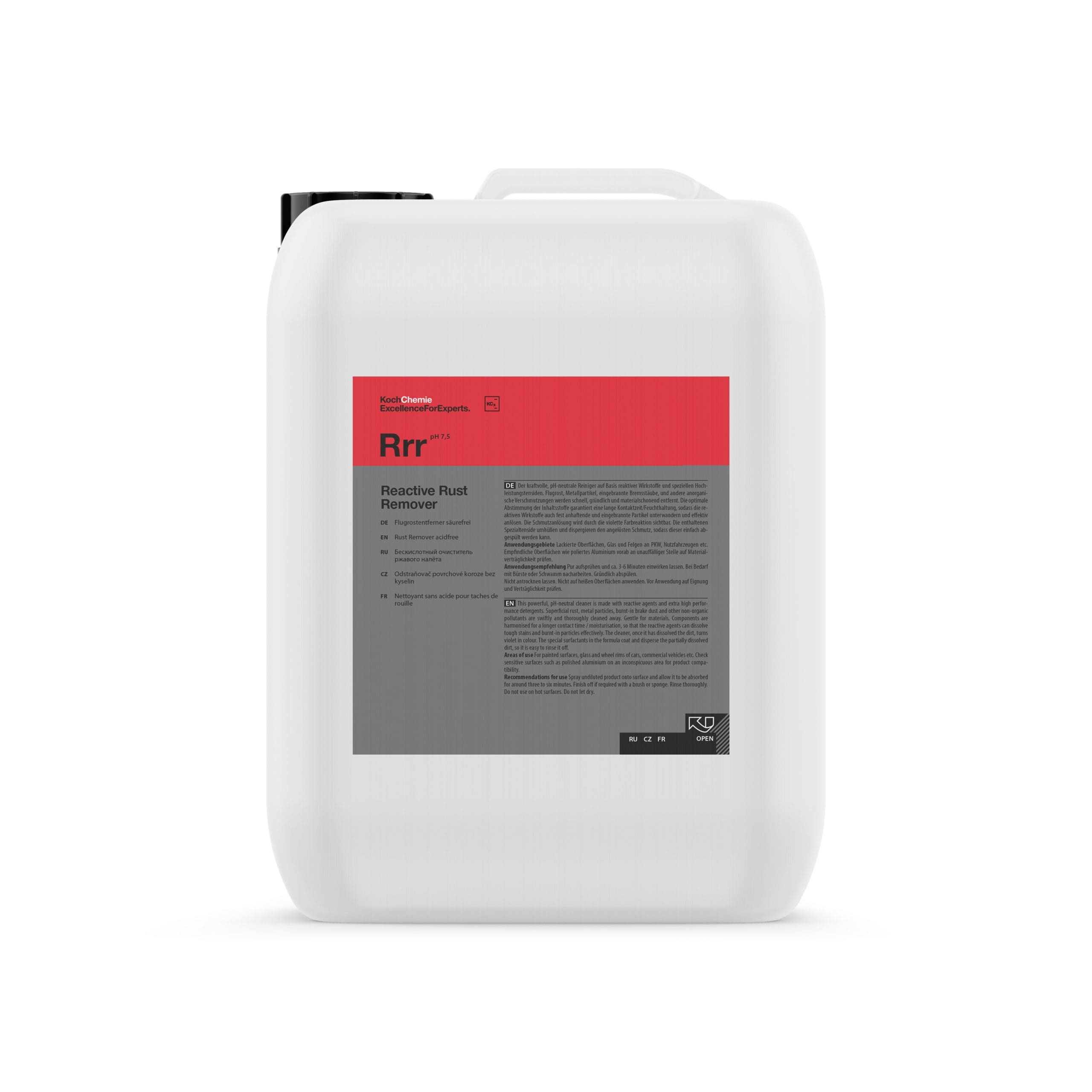 Koch Chemie RRR Reactive Rust Remover 5L - AS Detailing